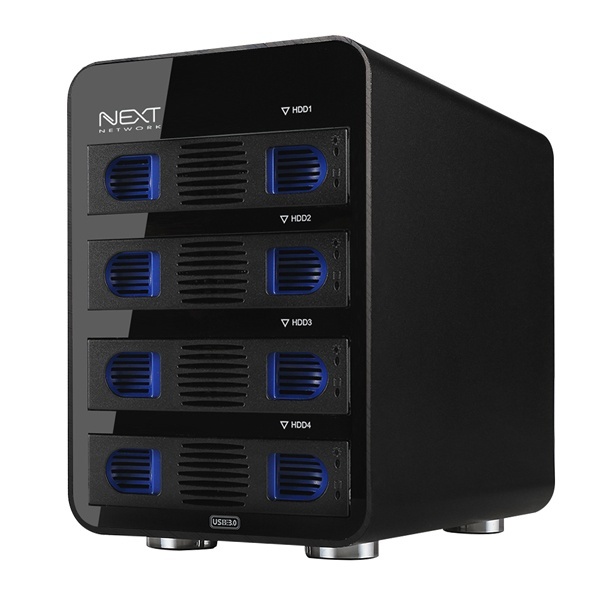 DAS, NEXT-804U3 RAID (4베이) WD Purple [WD Purple HDD 4TB(1TB*4 ...